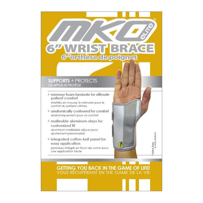 MKO Elite 6" Wrist Brace — Maxim Medical Supplies