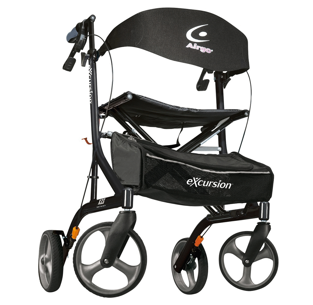 Airgo® eXcursion™ X23 Lightweight Side-fold Rollator (Ultra-lightweigh ...