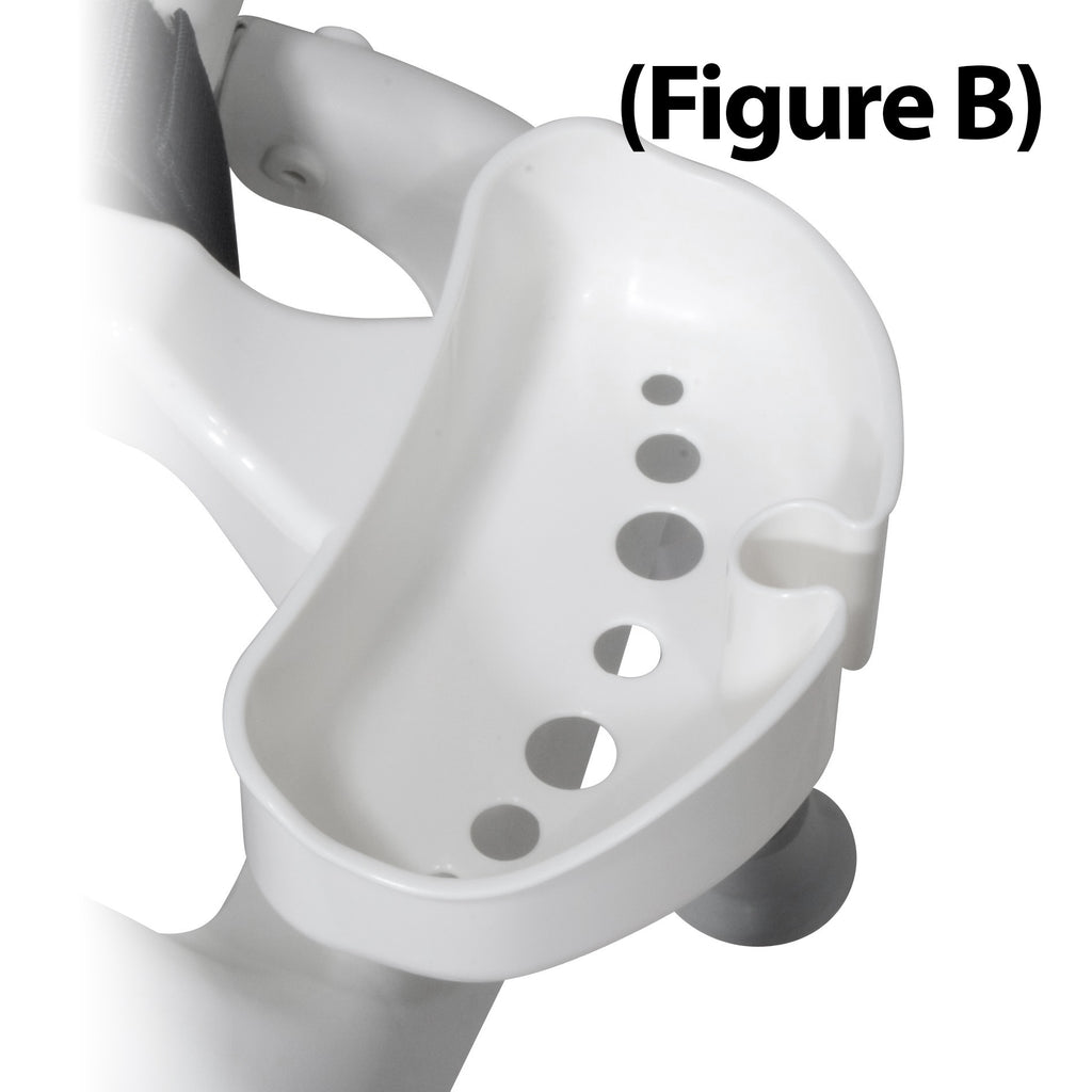 Folding Universal Sliding Transfer Bench — Maxim Medical Supplies